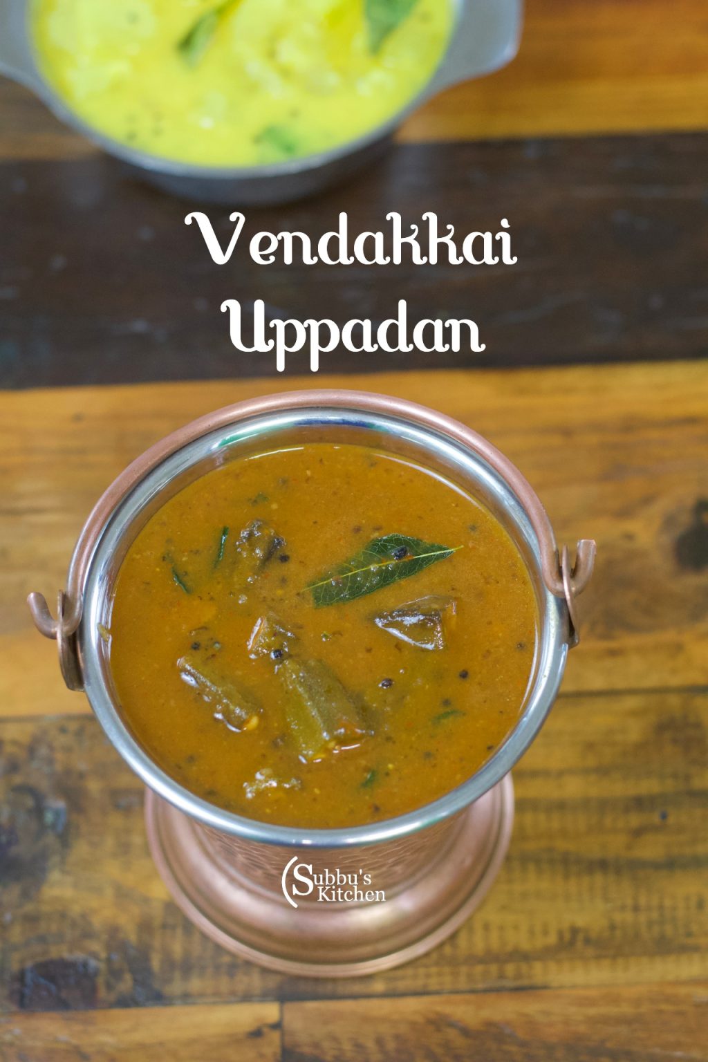 Vendakkai Uppadan Recipe | Kerala Style Vendakkai Puli Kuzhambu ...