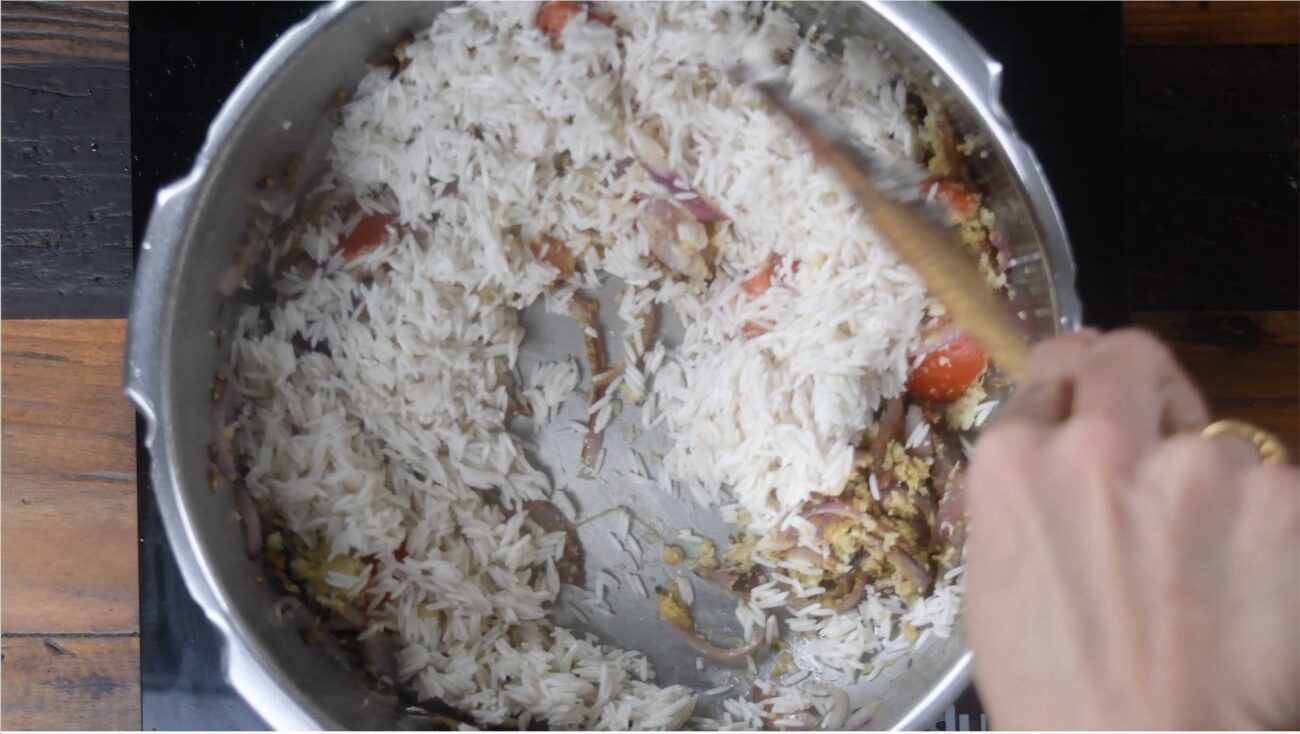 Green Moong Pulao Recipe | Pacha Payaru Pulao Recipe - Subbus Kitchen