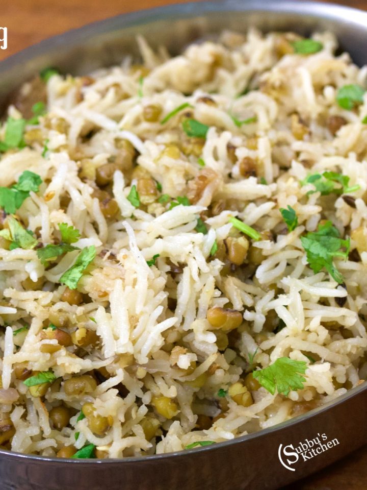 Pulao Recipes Archives - Subbus Kitchen
