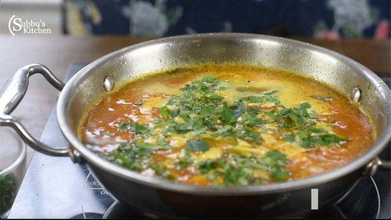 Lemon Ginger Rasam | Inji Elumichai Rasam - Subbus Kitchen