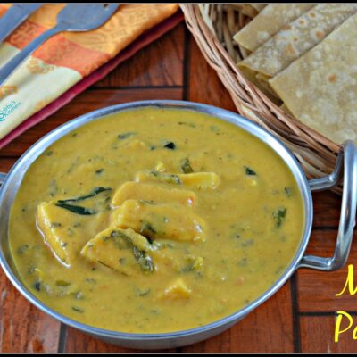 Methi Paneer Recipe | How to make Methi Paneer Gravy - Subbus Kitchen