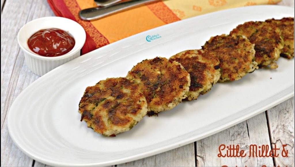 Samai Potato Tikki | Little Millet Potato Cutlet Recipe - Subbus Kitchen