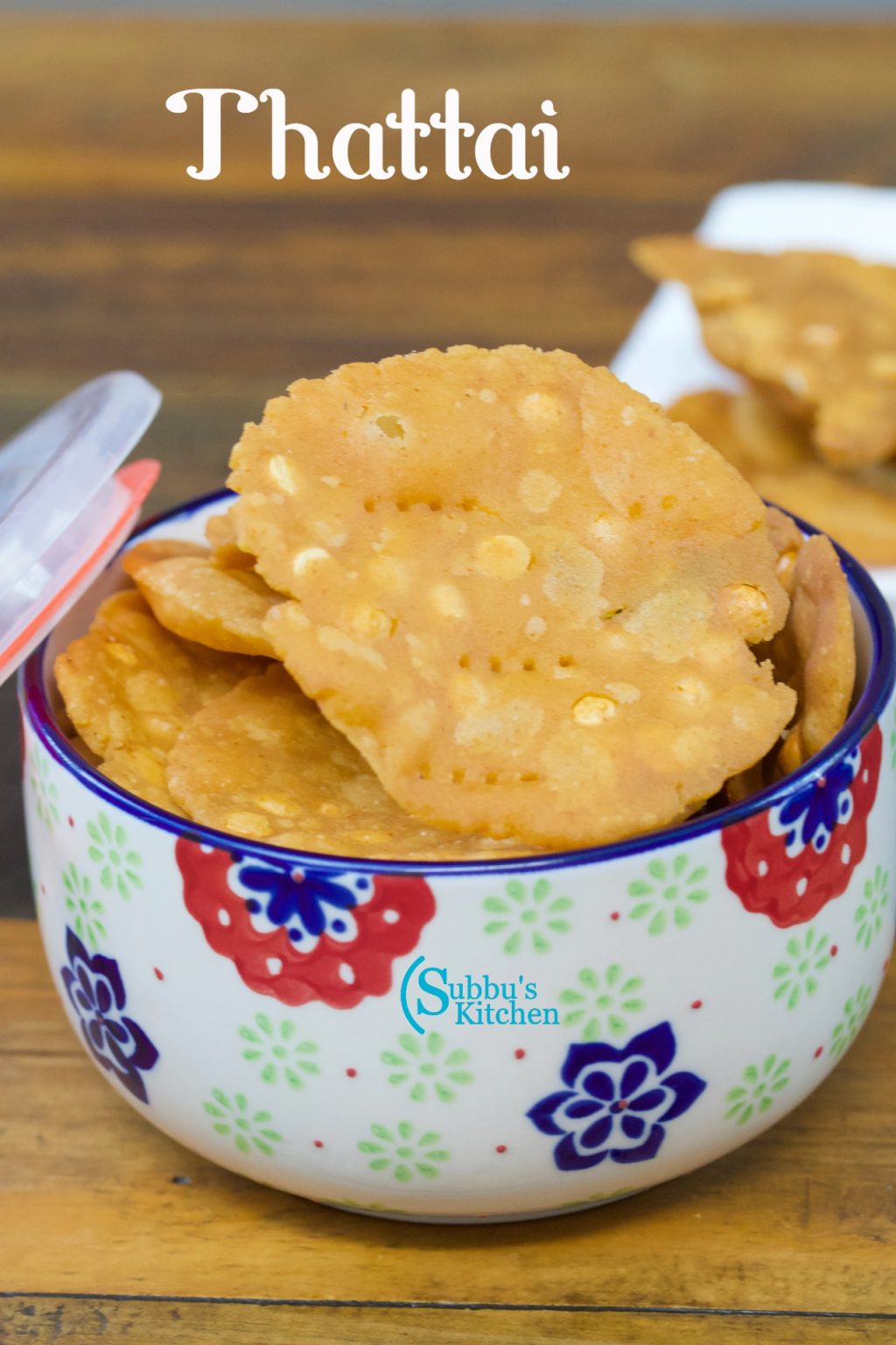 Thattai - Subbus Kitchen