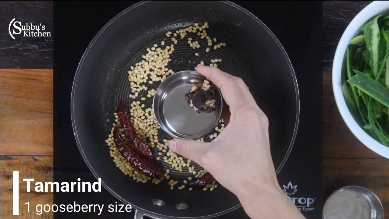 Peerkangai Thol Thogayal Recipe - Subbus Kitchen