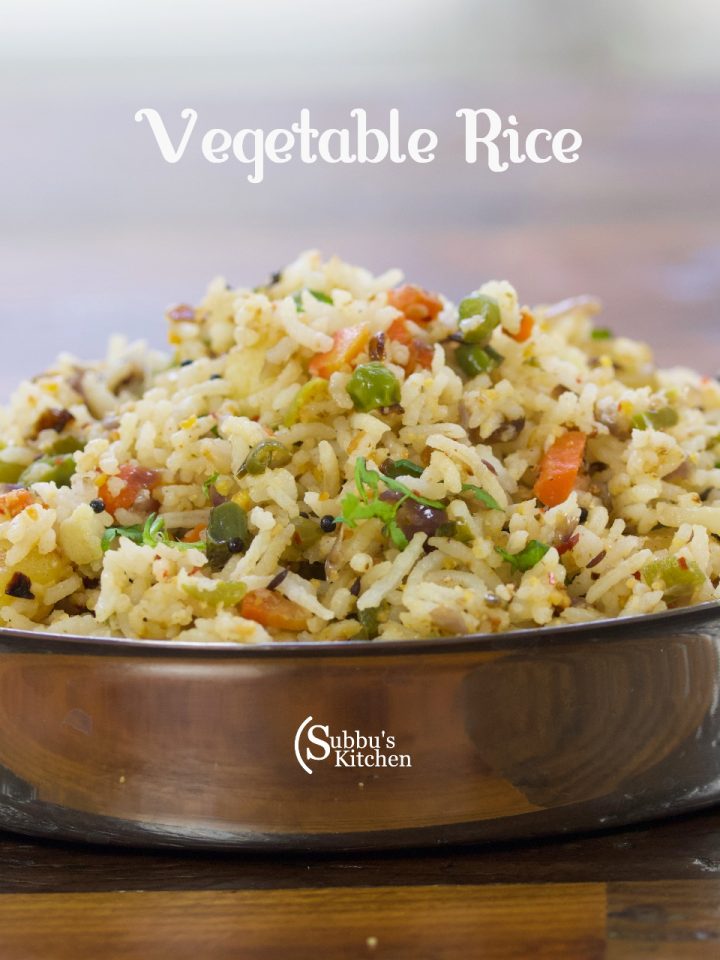 South Indian Variety Rices Archives - Subbus Kitchen