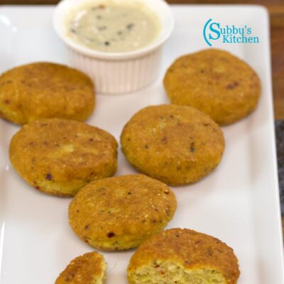 Thavala Vadai Recipe | Mixed Lentils Fritters - Subbus Kitchen