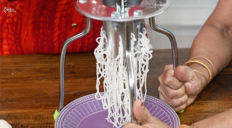 Sevai recipe | How to make Sevai from scratch with Sevai Press (Sevai ...