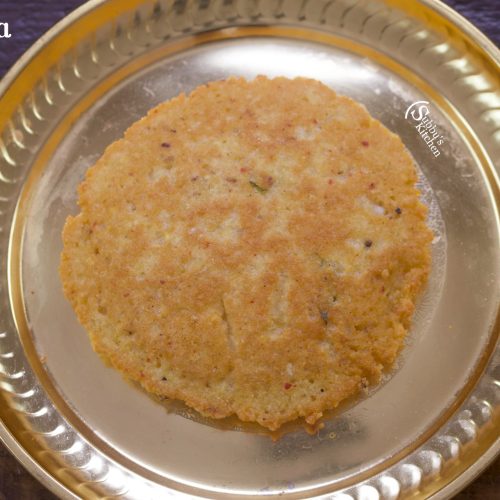 Thavala Dosa Recipe | How to make Thavala Dosa - Subbus Kitchen