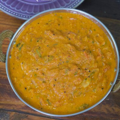 Tomato Gojju Recipe | Thakkali Gojju Recipe - Subbus Kitchen