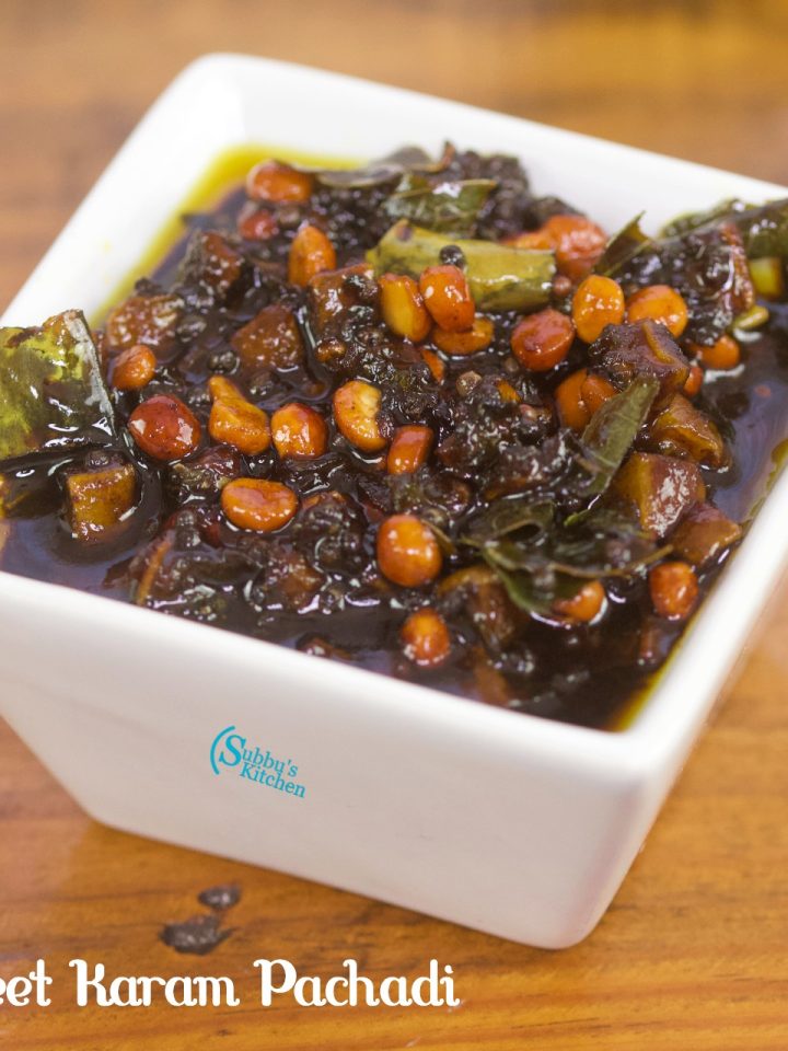 Tomato Pachadi Recipe | Thakkali Thayir Pachadi Recipe - Subbus Kitchen