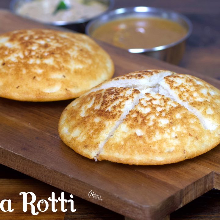 Dibba rotti recipe | Andhra Minapa Rotti - Subbus Kitchen