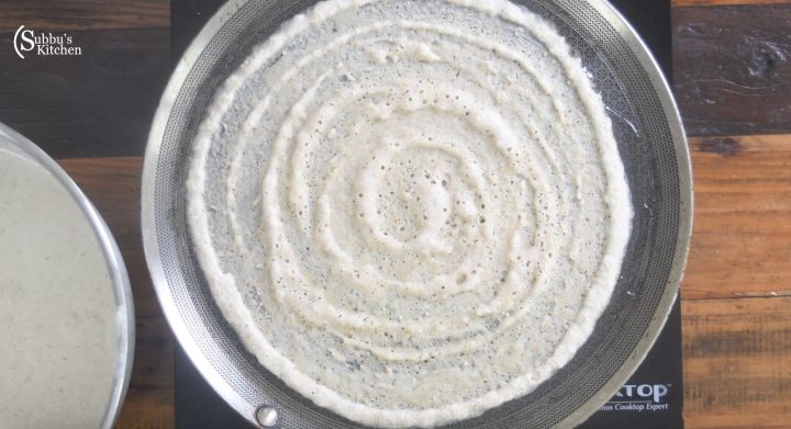 Chola Dosai | Sorghum Dosa | Jowar Dosa - Subbus Kitchen