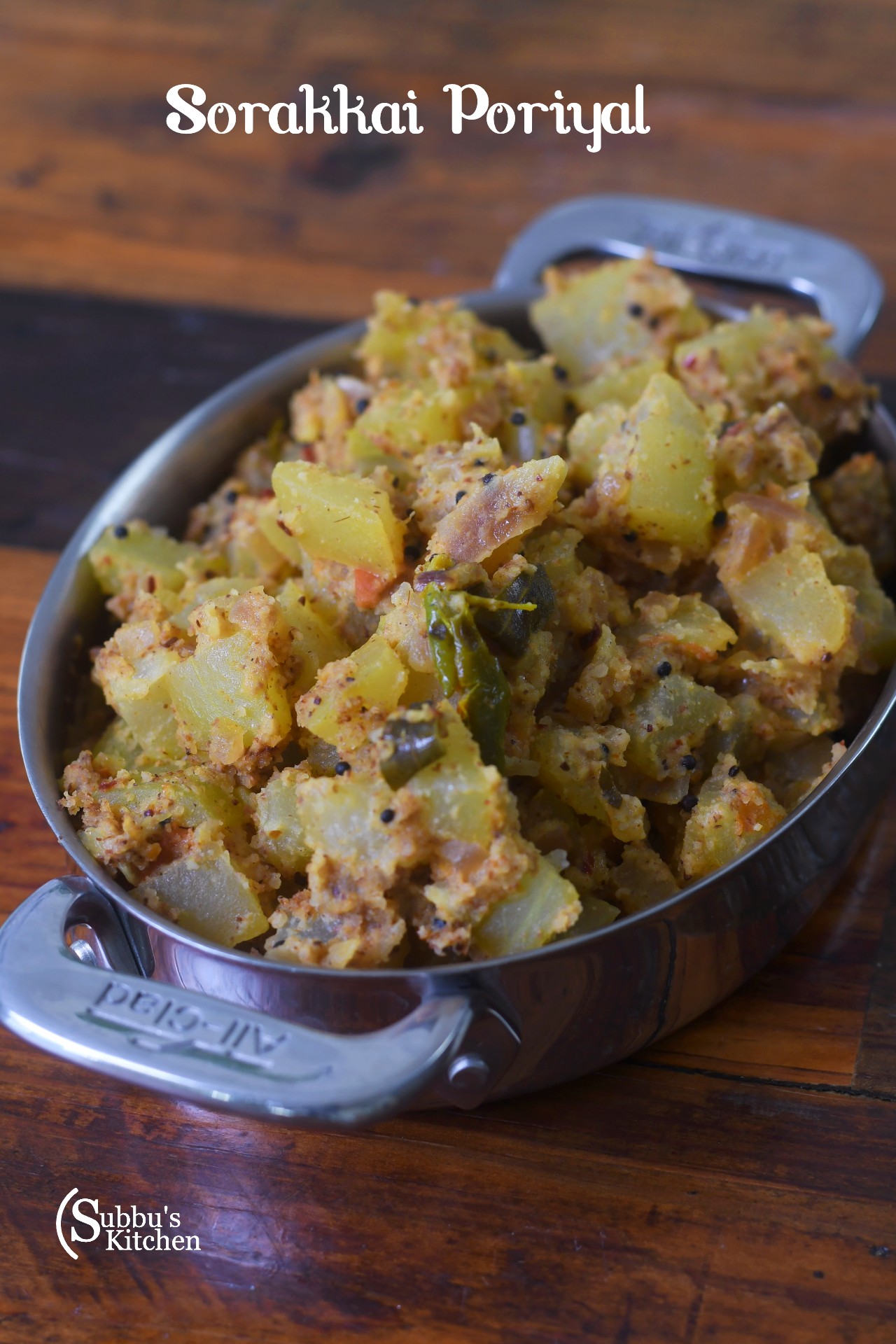 Bottle Gourd Peanut Curry | Sorakkai Verkadalai Masala - Subbus Kitchen
