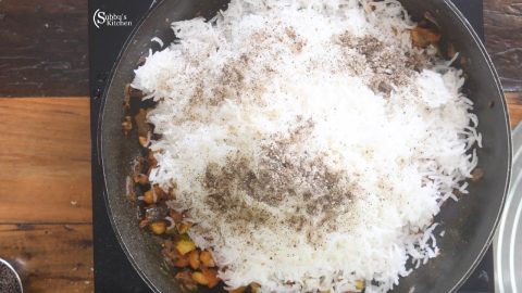 Poondu Milagu Sadam | Garlic Pepper Rice - Subbus Kitchen