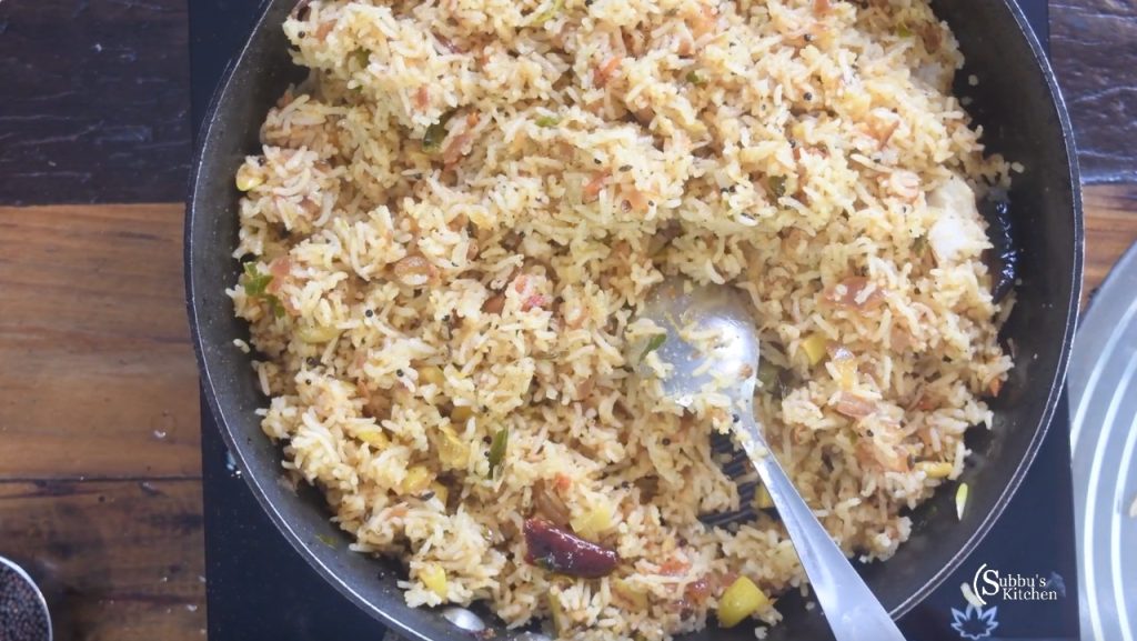 Poondu Milagu Sadam | Garlic Pepper Rice - Subbus Kitchen