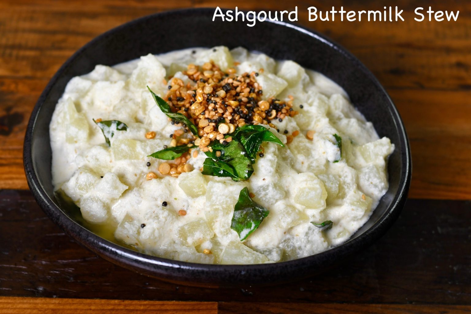 Poosanikai Mor Kootu | Ashgourd Buttermilk Stew - Subbus Kitchen