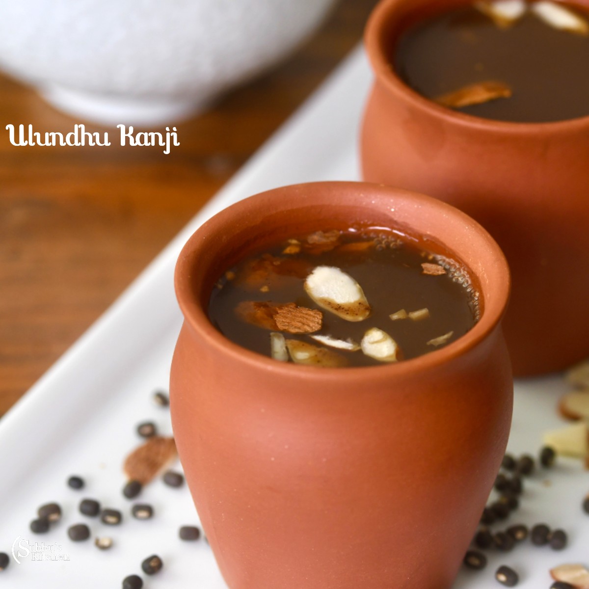 Ulundhu Kanji | Ulutham Kanji | Urad Dal Porridge - Subbus Kitchen