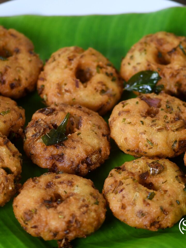 Vazhaipoo Vadai Recipe | Bannana blossom vadai - Subbus Kitchen