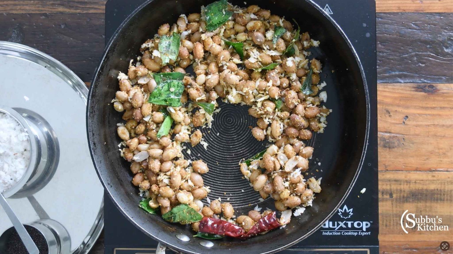 Peanut Sundal | Verkadalai Sundal - Subbus Kitchen