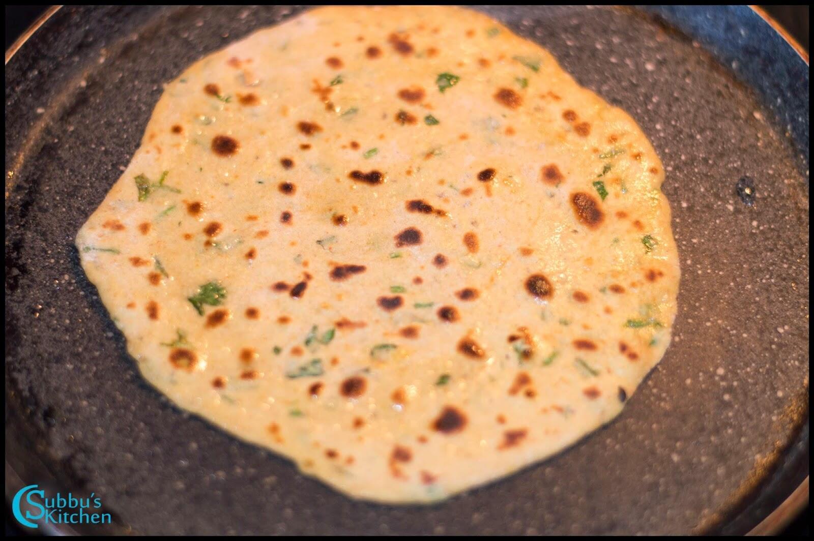 Missi Roti Recipe | Rajasthani Style Missi Roti Recipe - Subbus Kitchen